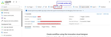 Azure Logic Apps Designer Expands All The The Top Level Actions Every