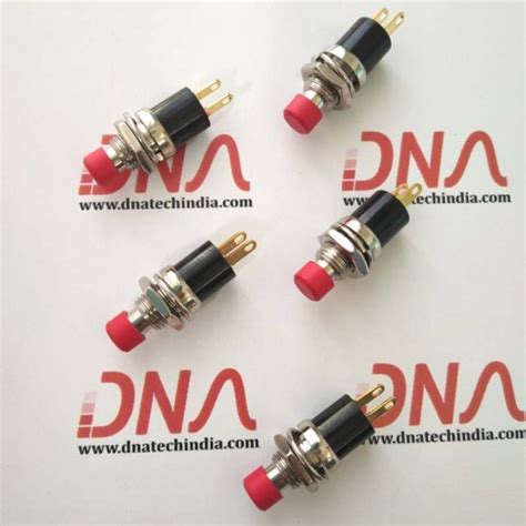Buy Online Metal Body PBS 110 Red ON OFF Push Button Switch At Low Price In India
