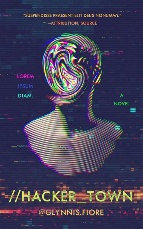 Hackertown The Book Cover Designer