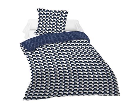 Parure De Lit Housse De Couette X Cm Taie D Oreiller ILLUSION Conforama