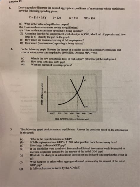 Solved Chapter 12 1 Draw A Graph To Illustrate The Desired Chegg Com