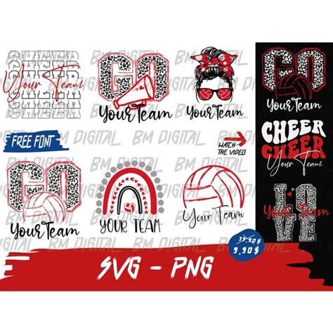 Custom Volleyball Bundle Volleyball Team Svg Volleyball Yo Inspire