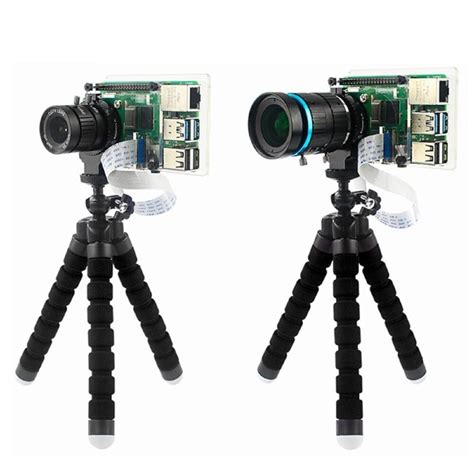 acrylic case for raspberry pi with hq camera mount