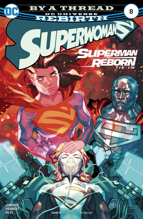 Dc Comics Rebirth And Superman Reborn Spoilers Superwoman 8 Reveals