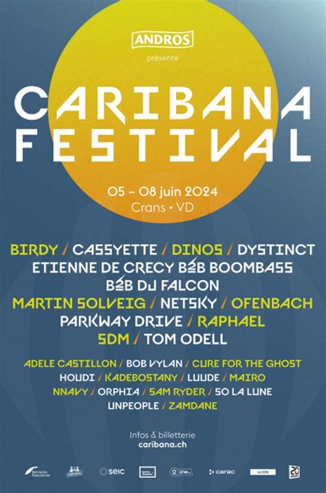 Le Caribana Festival 2024 Voici Le Programme