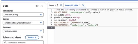 Duckdb S3 Tables With Iceberg Using Iceberg Rest Api Dev Community