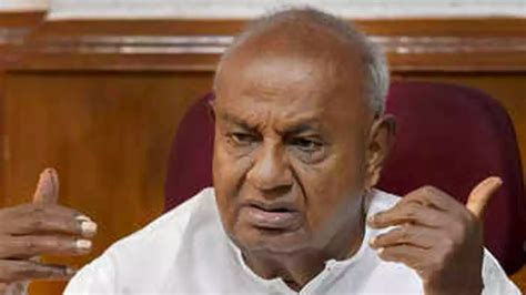Former Pm Hd Deve Gowda To Take Part In Inauguration Of New Parliament