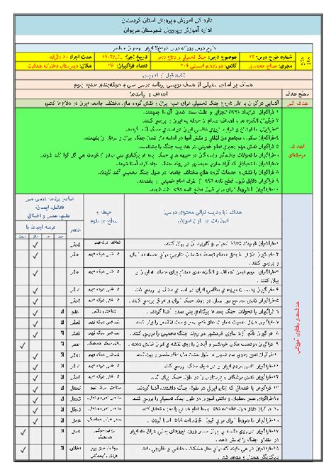 سناریوی تدریس با رویکرد تلفیقی و موقعیت محور تاریخ 3 دوازدهم انسانی