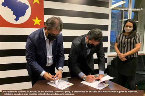 TURISMO capital e Estado de SP assinam convênio para realização de pesquisas Notícias CANAL
