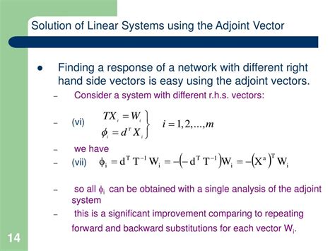 Ppt Adjoint Method In Network Analysis Powerpoint Presentation Free