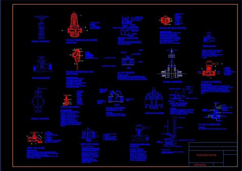 Hydraulic Valves Dwg Detail For Autocad • Designs Cad