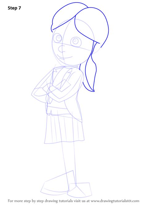 How To Draw Margo From Despicable Me Despicable Me Step By Step Drawingtutorials Com