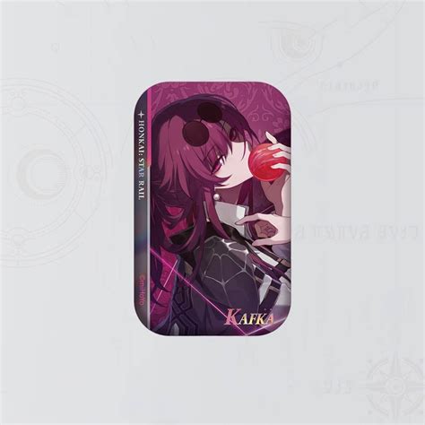 Honkai Star Rail Departure Festival Rectangle Can Badge Kafka