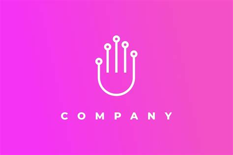 Hand And Network Technology Logo 58327316 Vector Art At Vecteezy