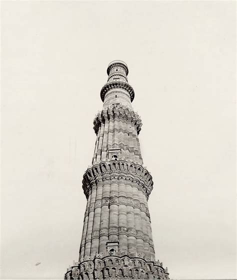 Photograph Xii View Of The Kutb Minar From The West Aζ South Asia