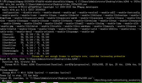 Ffmpeg入门教程之yuv编码成h264 Api详解yuv编码h264 Csdn博客