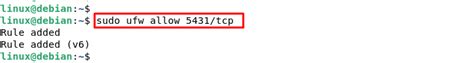 How To Open A Port On Debian 11 Linux Genie