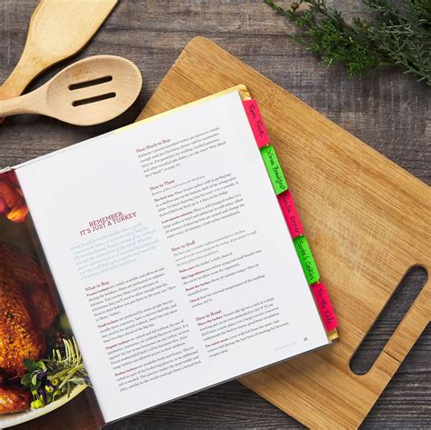 Holiday Cookbook Tabs Holiday Cookbooks Getting Organized Avery Labels