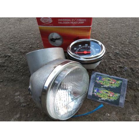 yl yasi lamp set speedometer shell yamaha yl yasi repro headlight