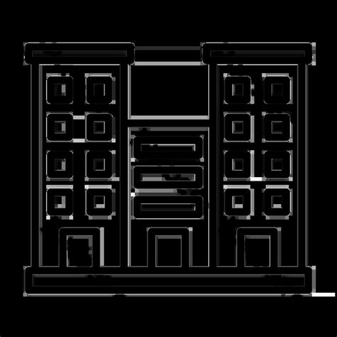 ภาพเวกเตอร์ไอคอนเส้นคอนโดมิเนียม เทมเพลต แบบ Ai ดาวน์โหลดฟรี Pikbest