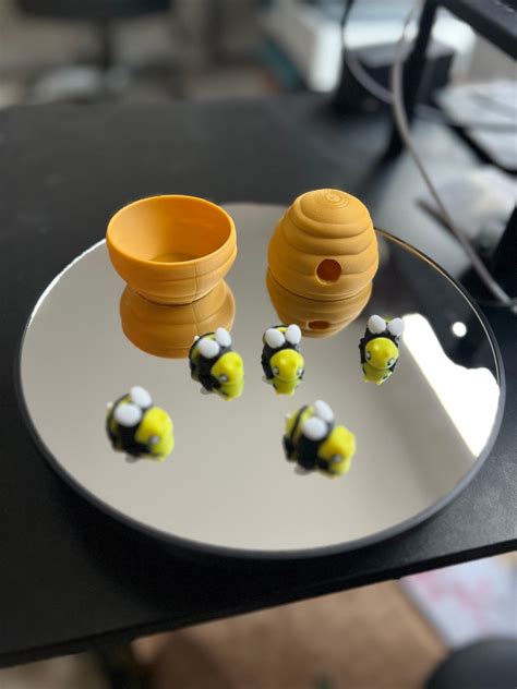Fidget Toy 3d Printed Bees Perfect For Home Decor And Ts Etsy