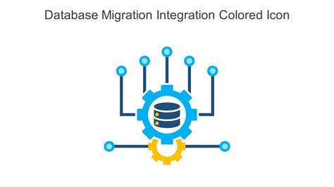 Database Migration Integration Colored Icon In Powerpoint Pptx Png And Editable Eps Format Ppt
