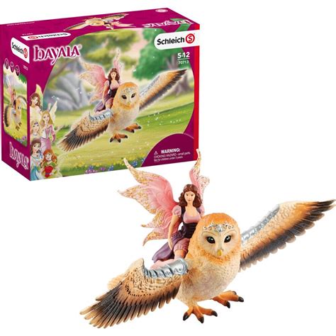 Figurina Schleich Elf Pe Bufnita Sclipitoare Emagro