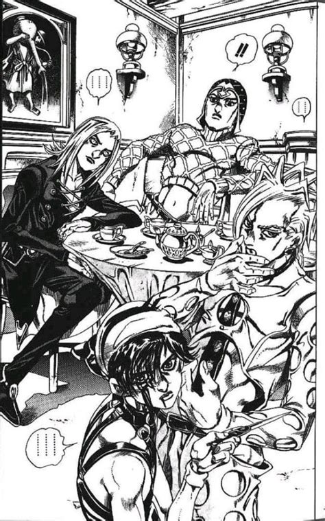 Why Does Abbacchio Look Like My Sleep Paralysis Demon In The Bandw Manga