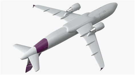 Jet Airliner Scale Model 3d Model 69 3ds Blend C4d Fbx Max Ma