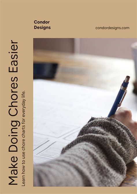 Free Chore Chart Magnet Template To Edit Online