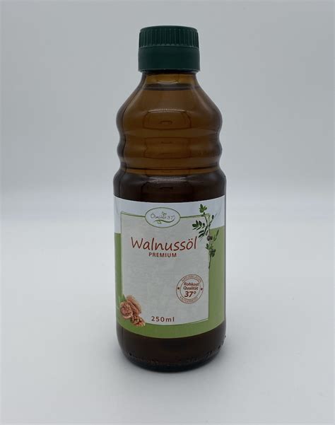 Walnussöl online kaufen 250ml kaltgepresstes Rohkost Öl