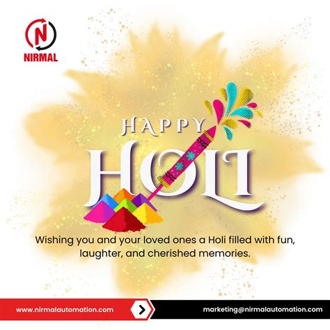 Nirmal Automation Private Limited On Linkedin Holi Happyholi