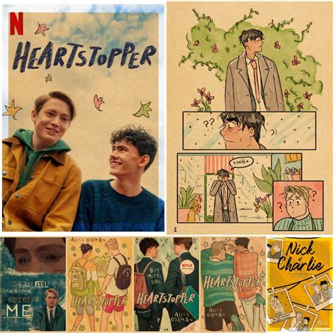 Heartstopper Poster Hot Tv Show Print Posters Kraft Paper Vintage Home