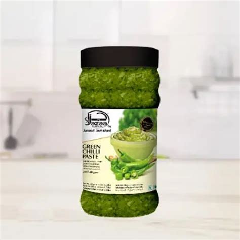 Jazaa Green Chilli Paste Blue Nile Halal Foods