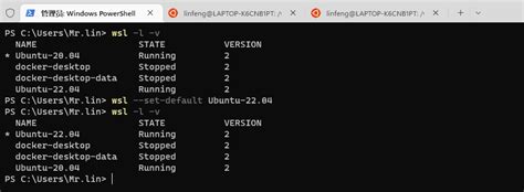 Win Wsl Ubuntu Docker Laravel