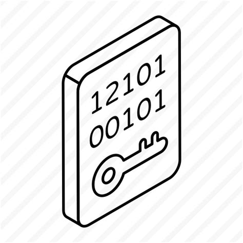 Binary Data Access 949335 Vector Icon Vectopus
