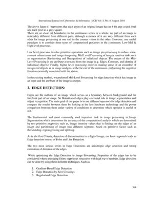 Enhanced Optimization Of Edge Detection For High Resolution Images Using Verilog Hardware