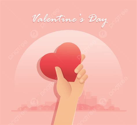 Hands Holding Heart Template Download On Pngtree