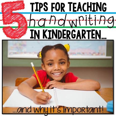5 Tips For Teaching Handwriting In Kindergarten Teaching Handwriting