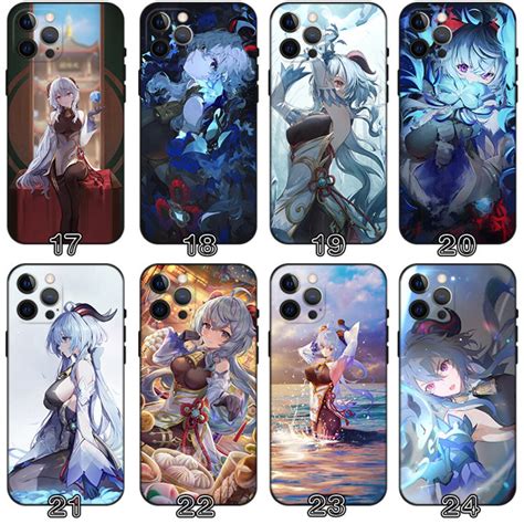 Ganyu Genshin Impact Phone Case Genshin Ganyu Iphone 13 Pro Etsy