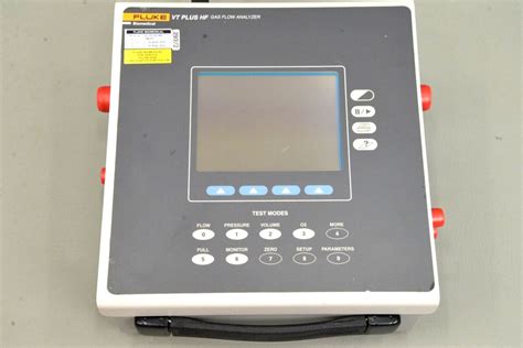 Used Fluke Biomedical Vt Plusbio Hf Gas Flow Analyzer Ventilator For