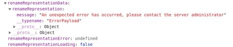 Direct Edit Of Representation Names From The Explorer Is Broken · Issue