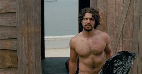 Auscaps Steven Strait Shirtless In City Island