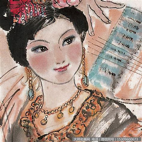 刘文西国画作品高清下载 ID10585 大师名画网