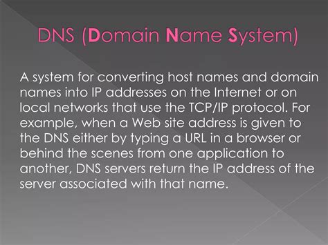 System And Network Administration Network Services Pptx Web Hosting