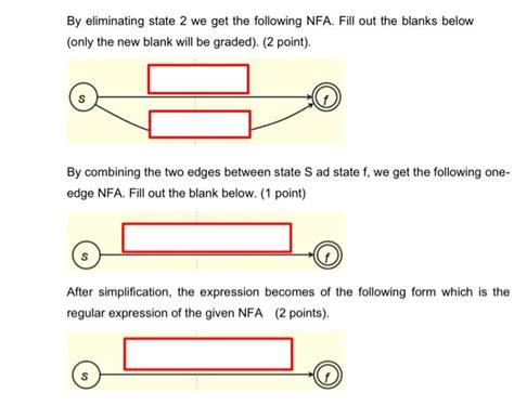 Solved To Transform The Following Nfa To A Regular Chegg