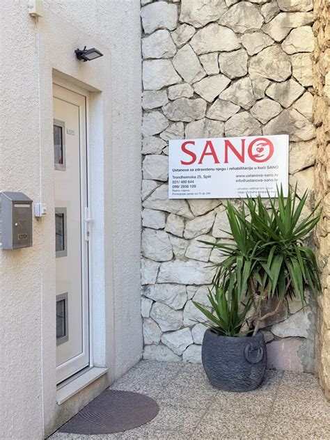 Kontakt Formular Sano