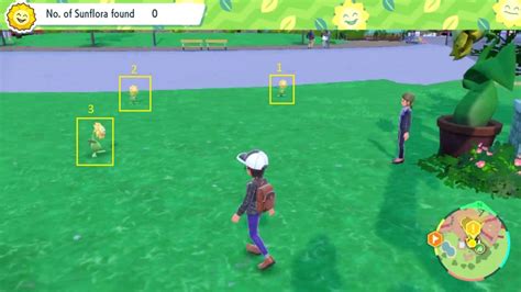 Find all 10 Sunflora for Artazon Gym Test Pokémon Scarlet and Violet