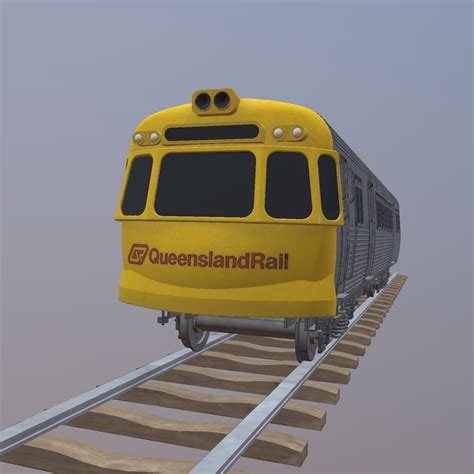 Brisbane Emu Model Procreate Trains