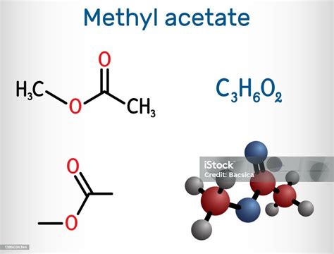 Metil Asetat Molekul Metil Etanoat Ini Adalah Ester Asetat Pelarut
